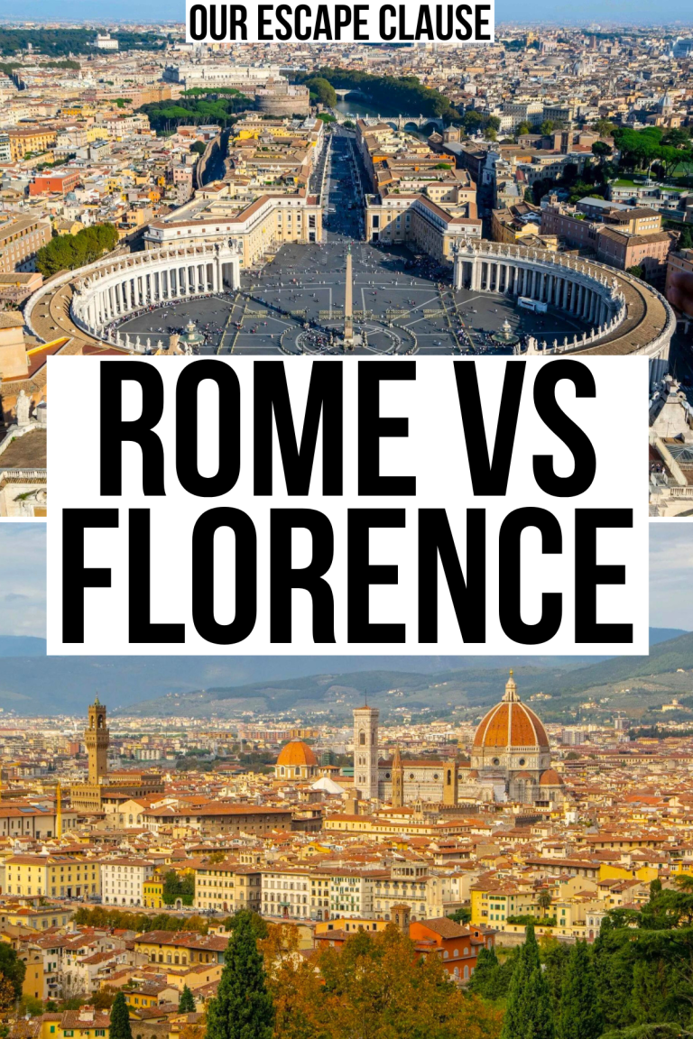 Florence or Rome: Which Classic Italian City Is Right For You?