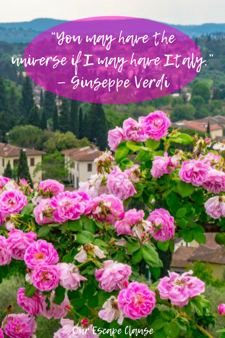 75 Quotes About Italy to Inspire Your Next Visit - Our Escape Clause