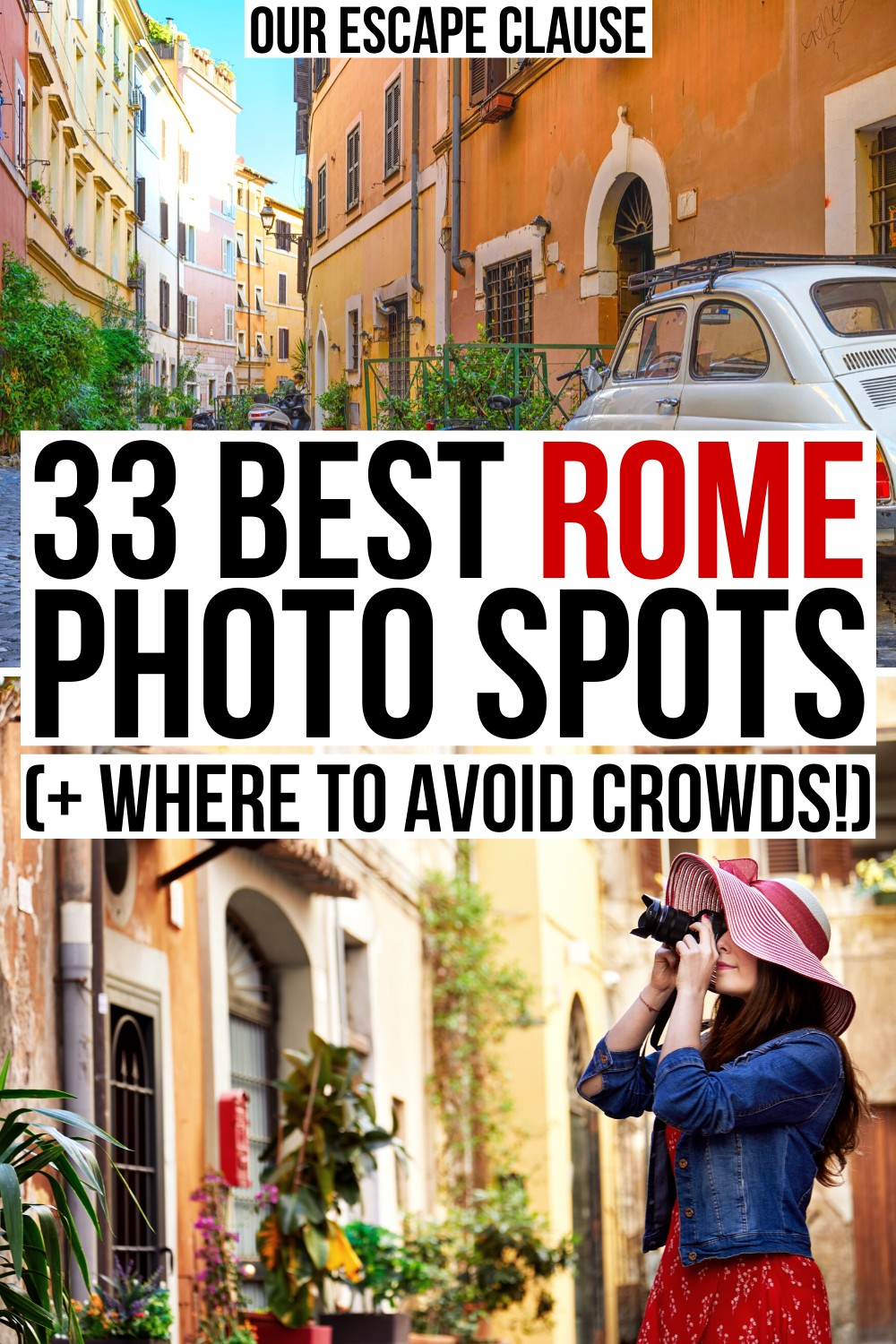 35+ Epic Photo Spots in Rome: Instagrammable Places You Can't Miss