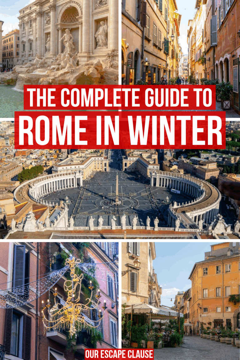 Rome in Winter: 21 Cool Things to Do (+ Tips for Visiting!)
