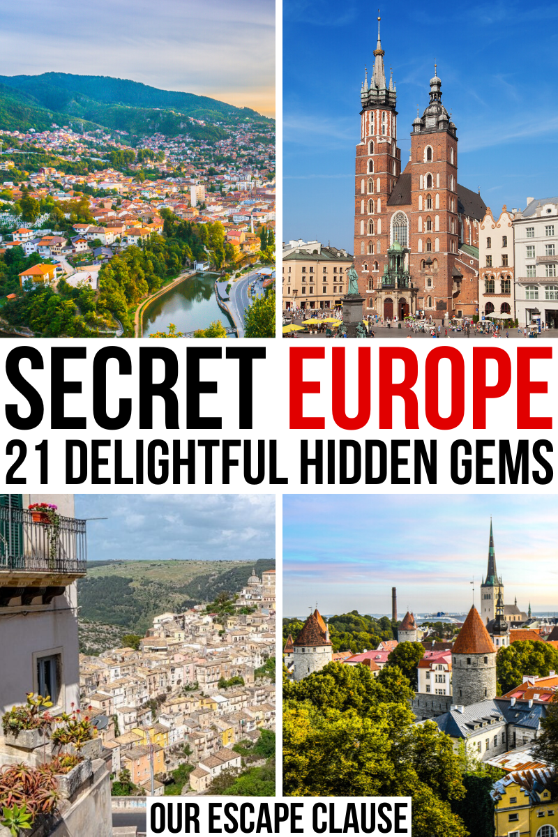 21 Epic Hidden Gems in Europe: Secret Spots + Offbeat Highlights