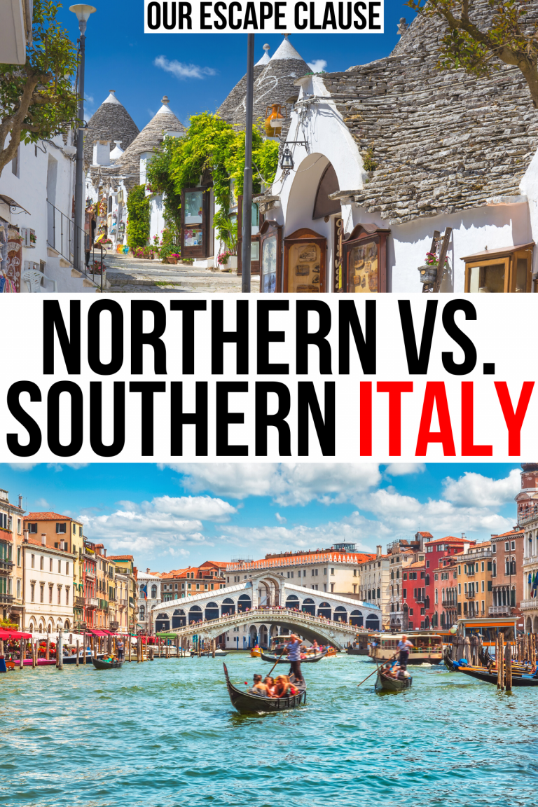 Northern Italy vs Southern Italy: Which Should You Visit? - Our Escape ...